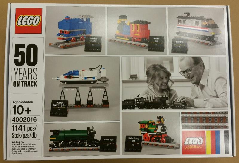 50 Years On Track #4002016 LEGO Set Prices | New, Boxed, Loose Values