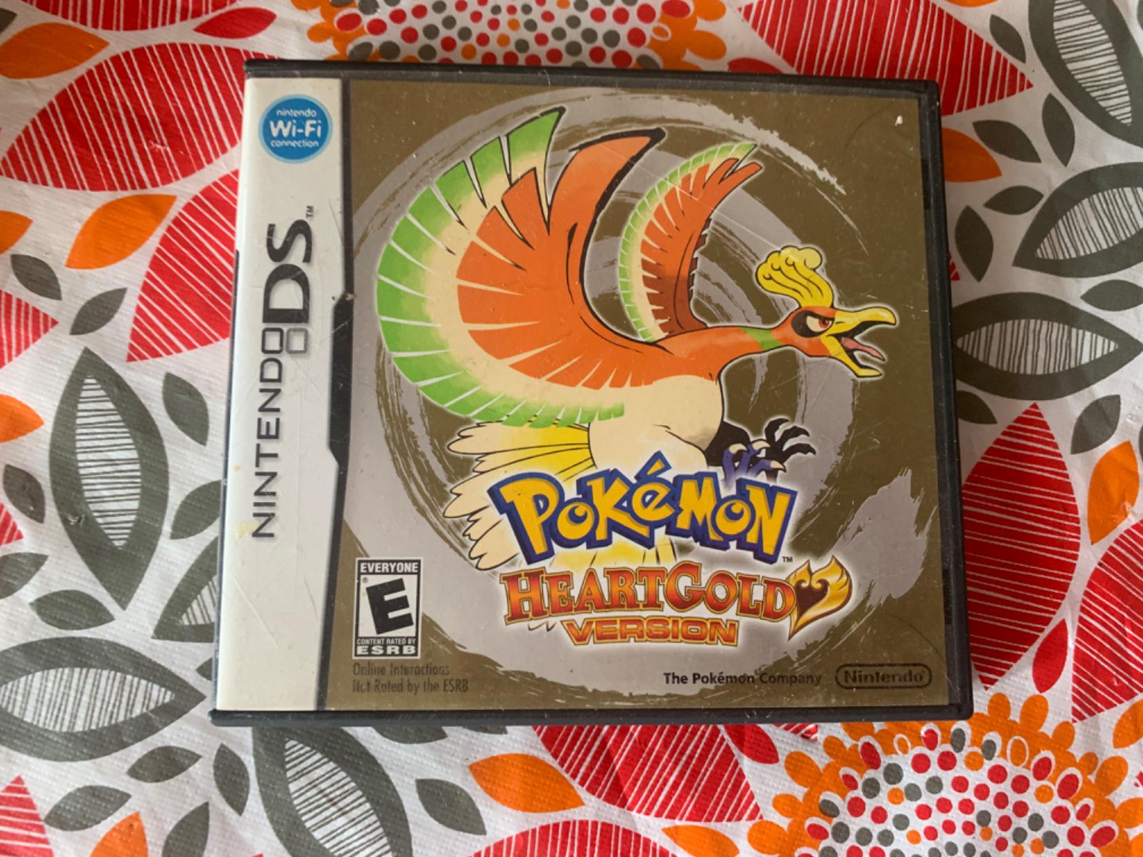Pokemon HeartGold Version | Box and Manual only | Nintendo DS