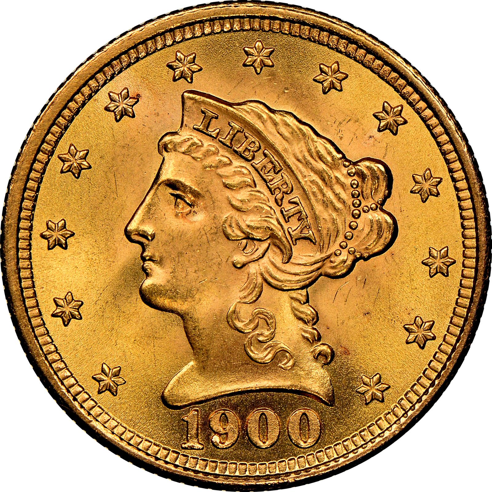 1900 [PROOF] Liberty Head Quarter Eagle Prices | Ungraded, NGC, PCGS Values