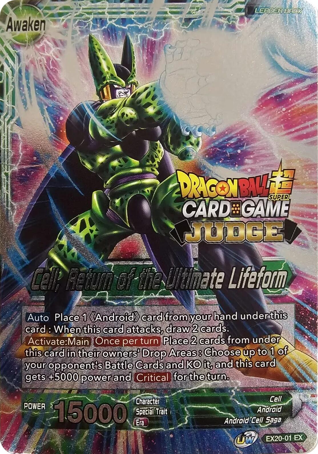 Cell // Cell, Return of the Ultimate Lifeform EX20-01 Precios | Dragon ...