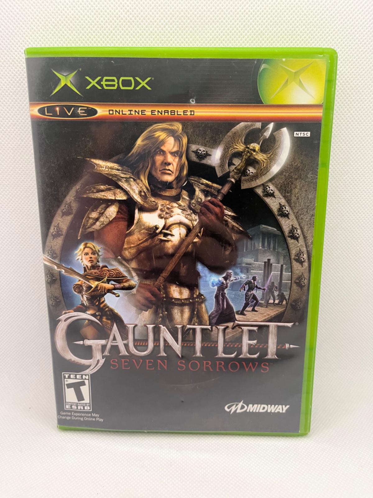 Gauntlet Seven Sorrows | Item, Box, and Manual | Xbox
