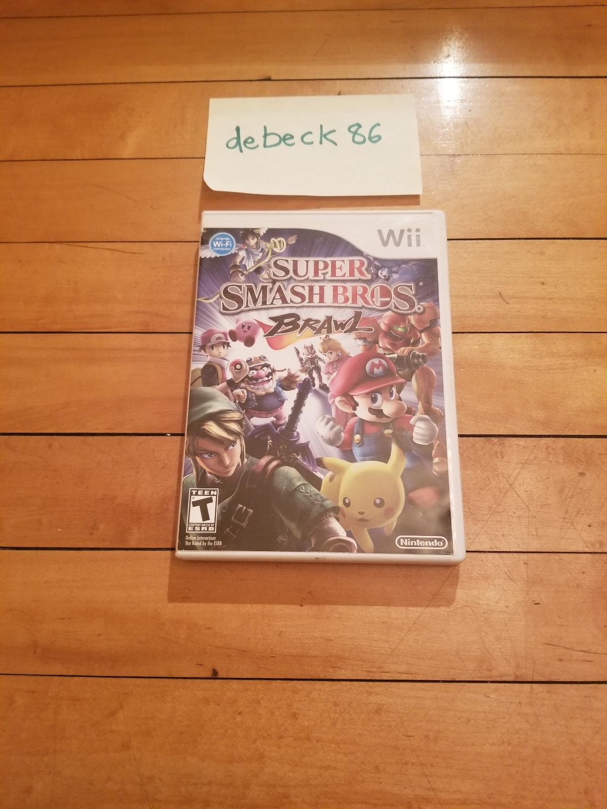 Super Smash Bros. Brawl | Item, Box, and Manual | Wii