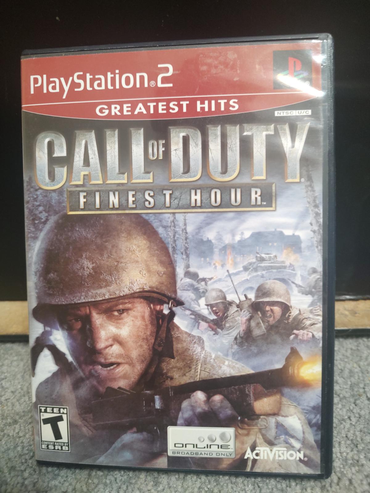 Call of Duty Finest Hour [Greatest Hits] | Item, Box, and Manual ...