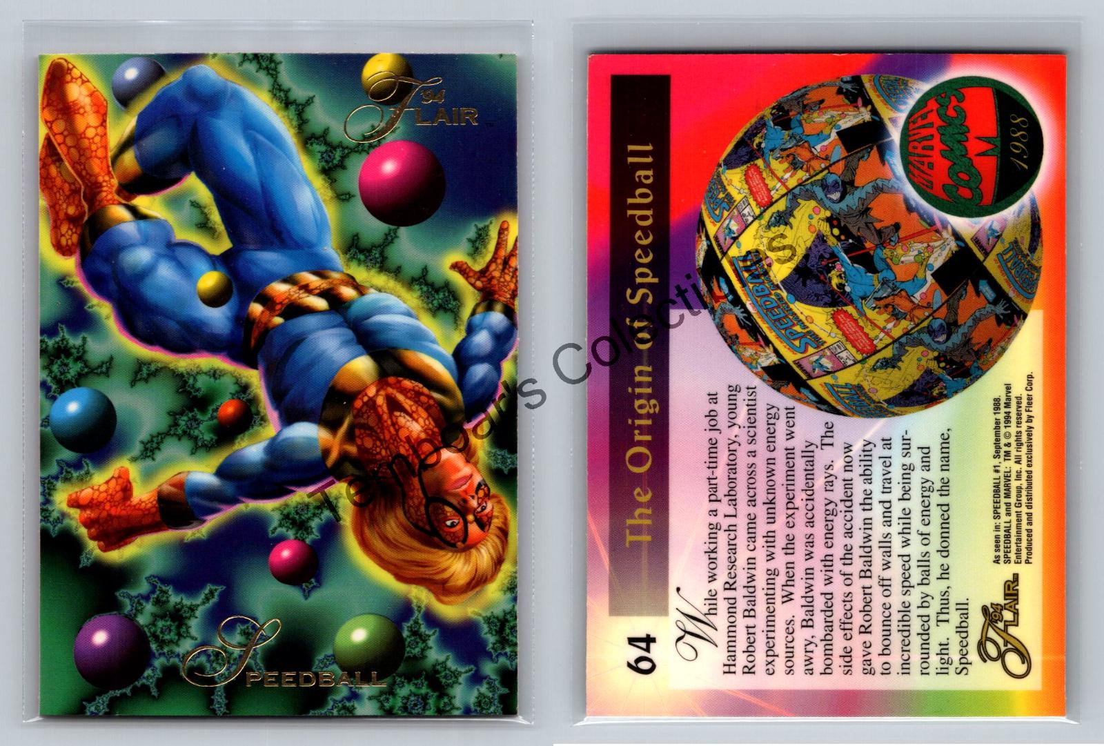 Speedball #64 Prices | Marvel 1994 Flair | Marvel Cards