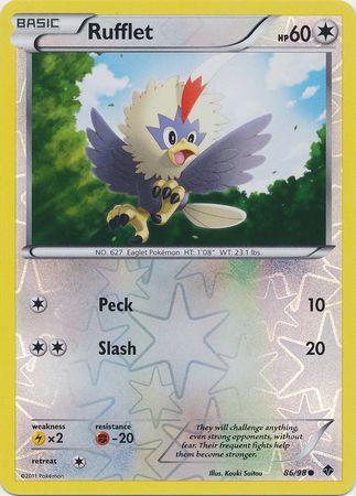 Rufflet [Reverse Holo] #86 Prices | Pokemon Emerging Powers | Pokemon Cards