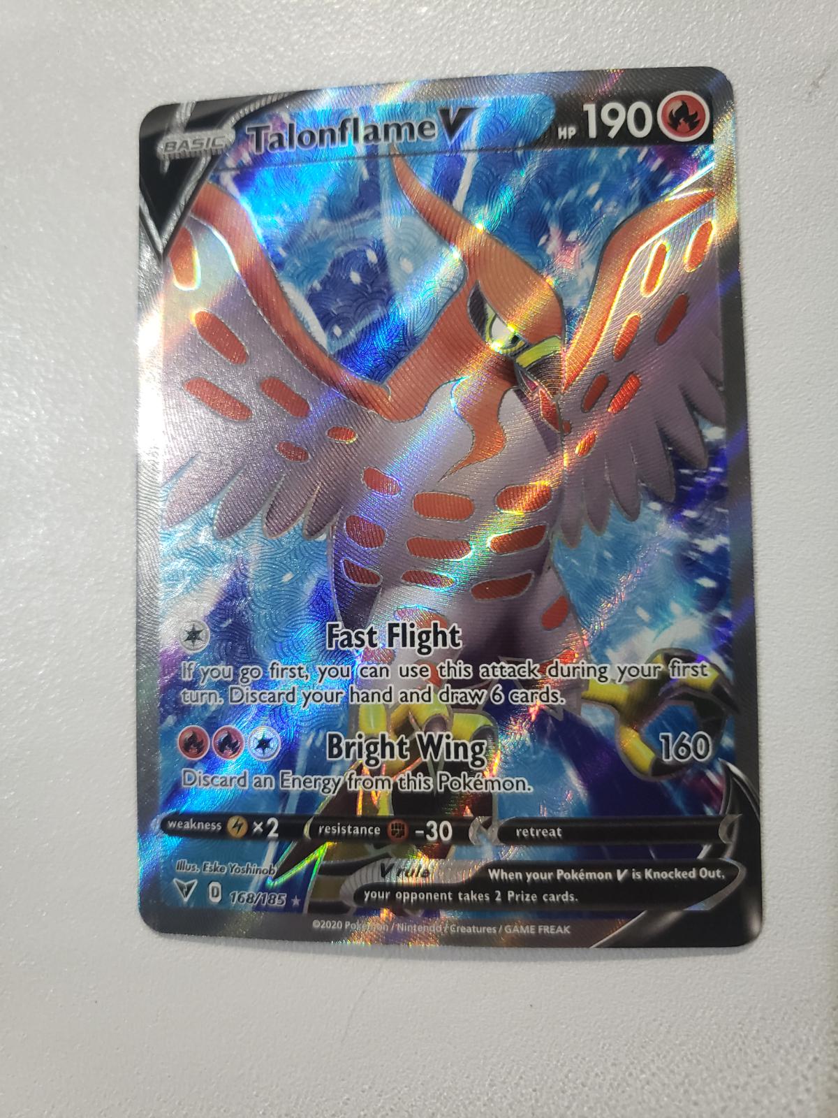 Talonflame V | Ungraded | Pokemon Vivid Voltage