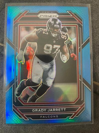 Grady Jarrett [Blue] | Ungraded | 2022 Panini Prizm