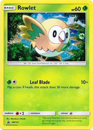 Rowlet #SM153 Prices | Pokemon Promo | Pokemon Cards