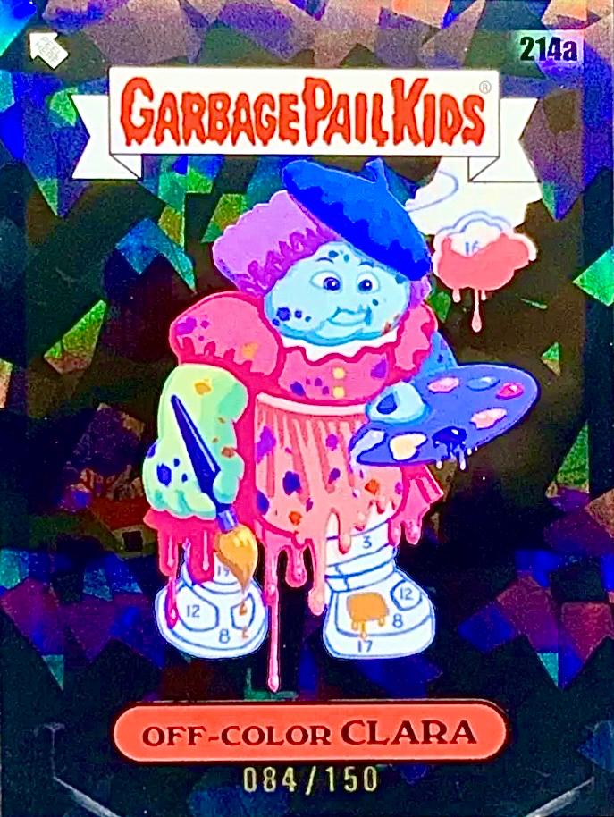 Off-Color CLARA [Black] #214a Prices | Garbage Pail Kids 2023 Sapphire ...