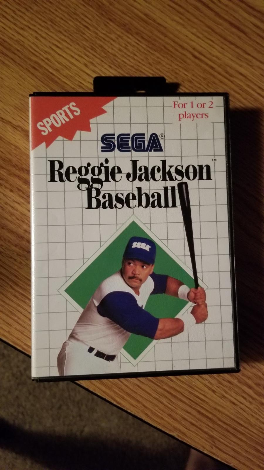 Reggie Jackson Baseball | Item, Box, and Manual | Sega Master System