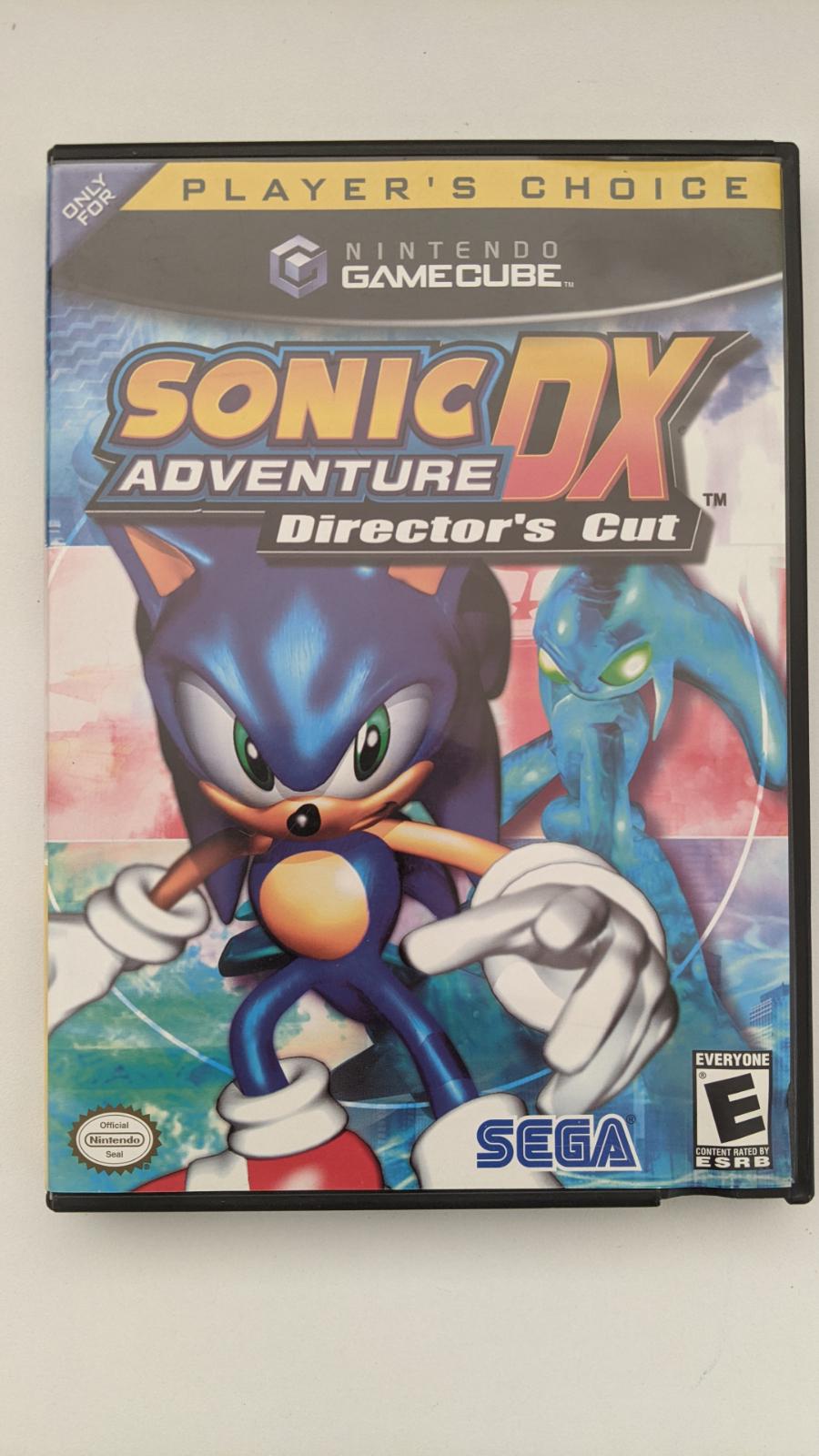 Sonic Adventure DX [Players Choice] | Item, Box, and Manual | Gamecube