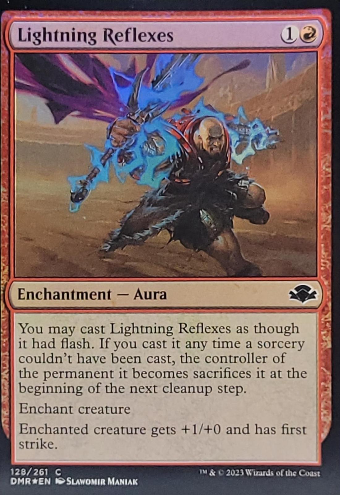 Lightning Reflexes [Foil] #128 Prices | Magic Dominaria Remastered ...