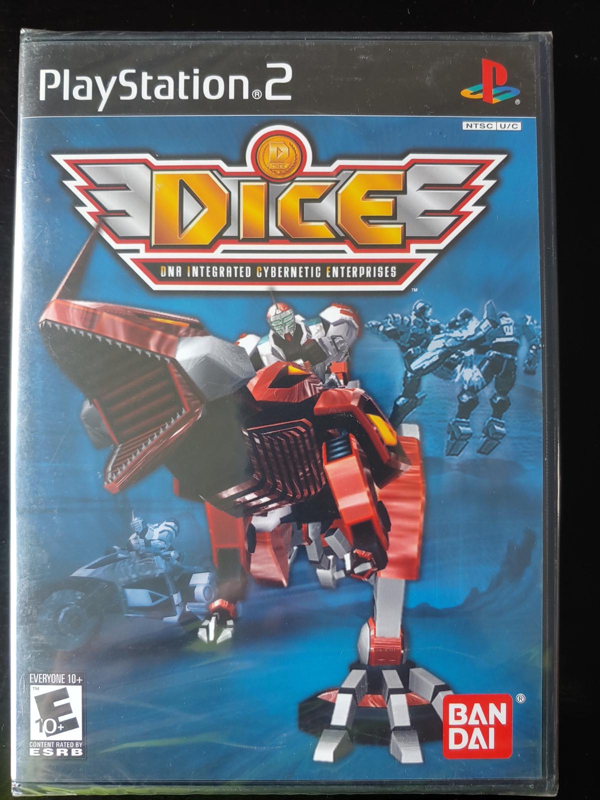 DICE DNA Integrated Cybernetic | New Item, Box, and Manual | Playstation 2