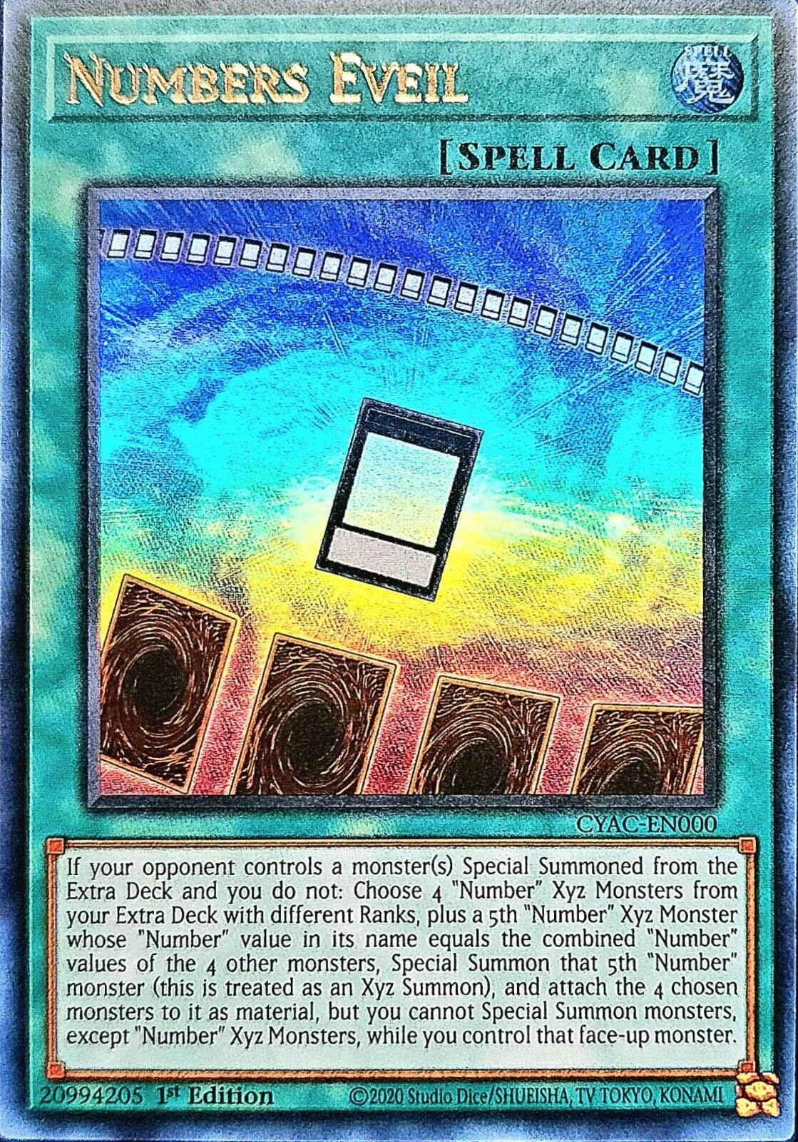 Numbers Eveil CYAC-EN000 Preise | YuGiOh Cyberstorm Access | YuGiOh Karten