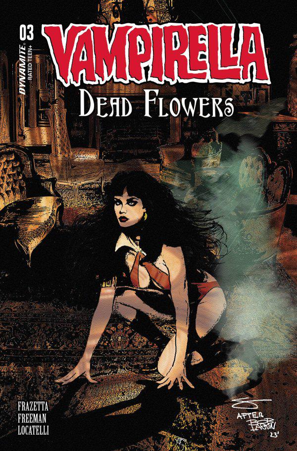 Vampirella: Dead Flowers [Frazetta & Freeman] #3 (2023) Prices ...