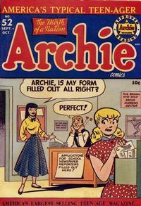 Archie #52 (1951) Prices | Archie Series