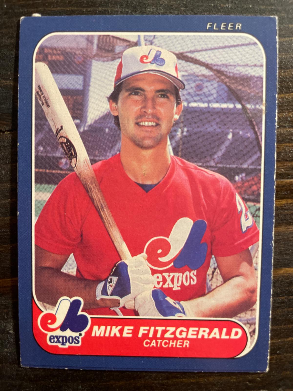 Mike Fitzgerald | Ungraded | 1986 Fleer