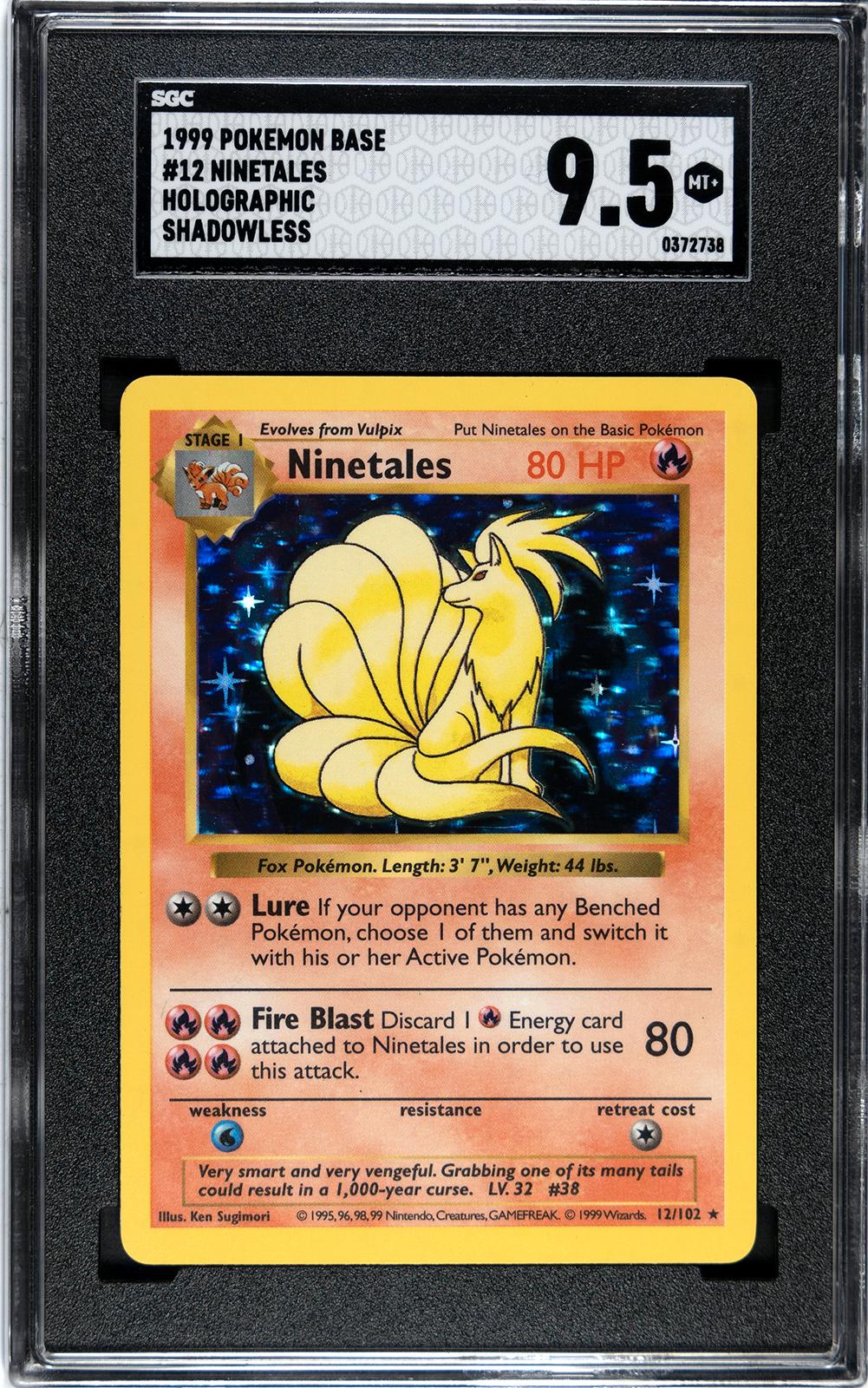 Ninetales [Shadowless] | Graded 9 | Pokemon Base Set