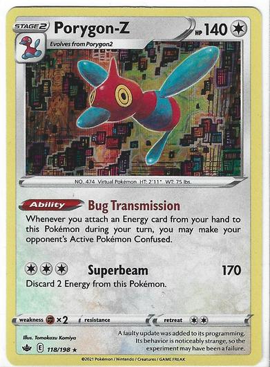 Porygon-Z | Ungraded | Pokemon Chilling Reign