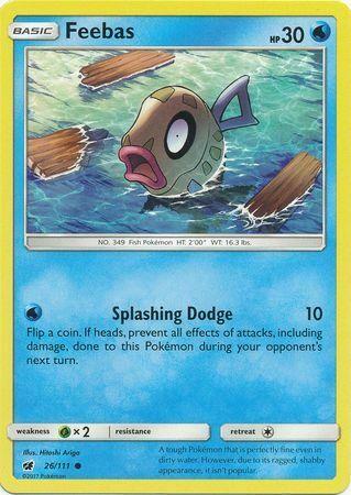 Feebas #26 Prices | Pokemon Crimson Invasion | Pokemon Cards