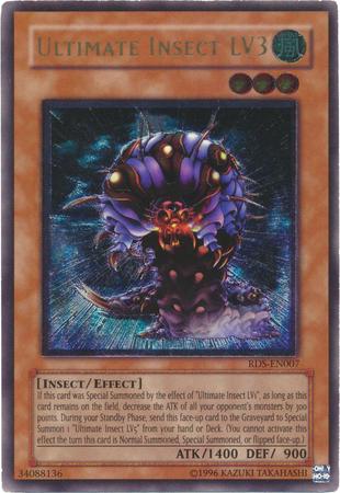 Ultimate Insect LV3 [Ultimate Rare] RDS-EN007 Prices | YuGiOh Rise of ...
