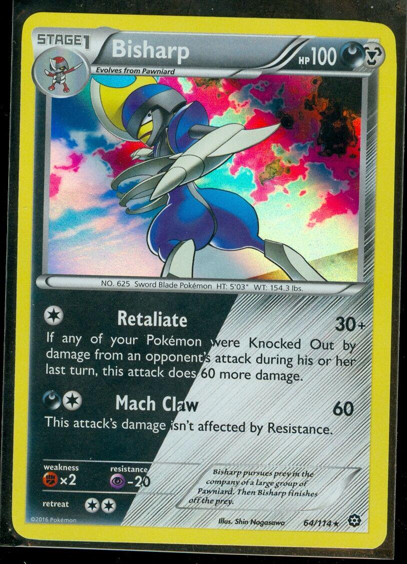 Bisharp #64 Prices | Pokemon Steam Siege | Pokemon Cards