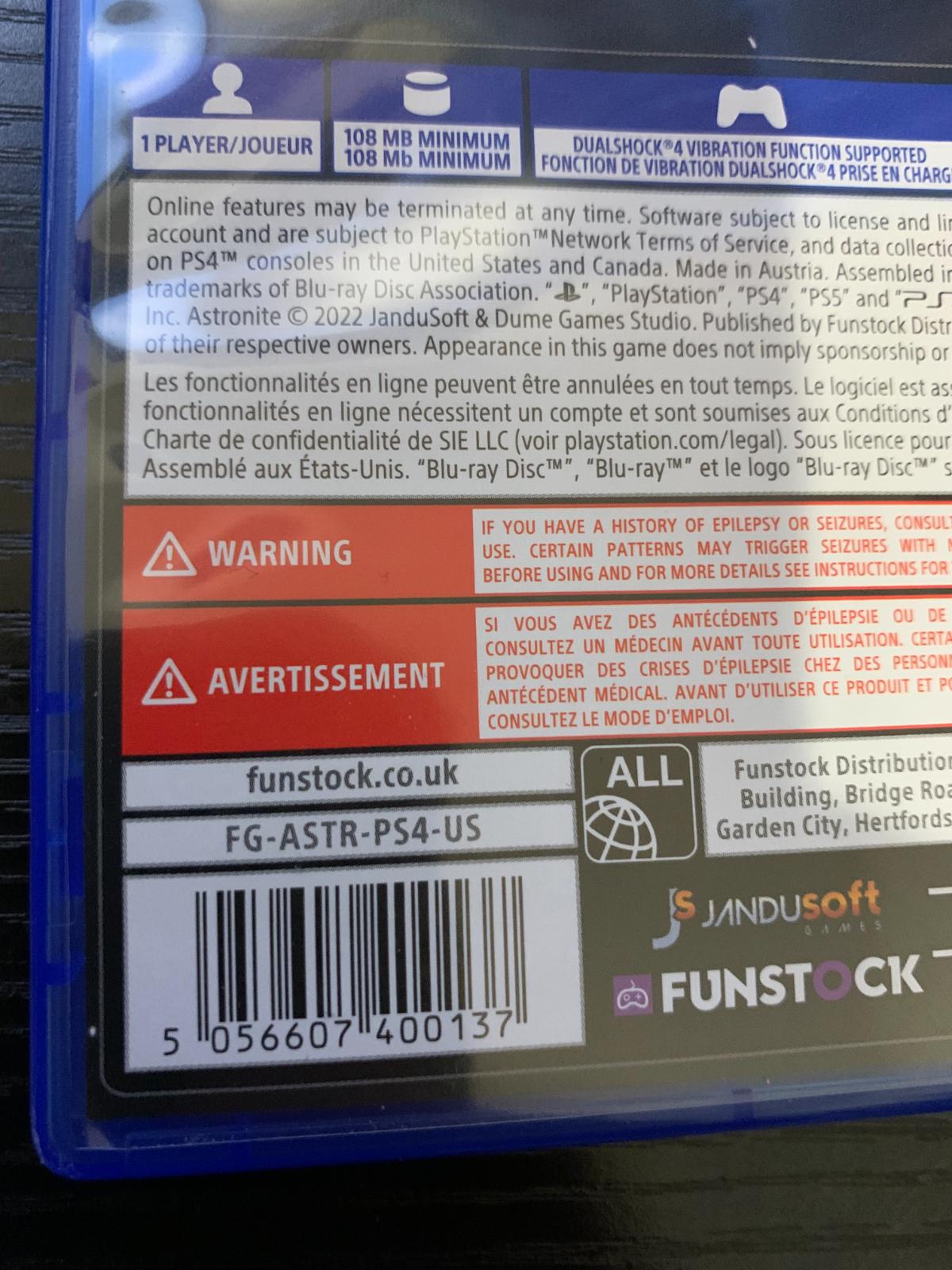 Astronite Prices Playstation 4 | Compare Loose, CIB & New Prices