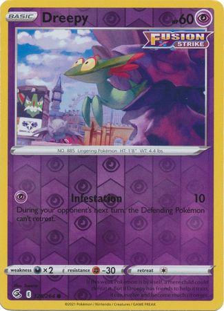 Dreepy [Reverse Holo] #128 Prices | Pokemon Fusion Strike | Pokemon Cards