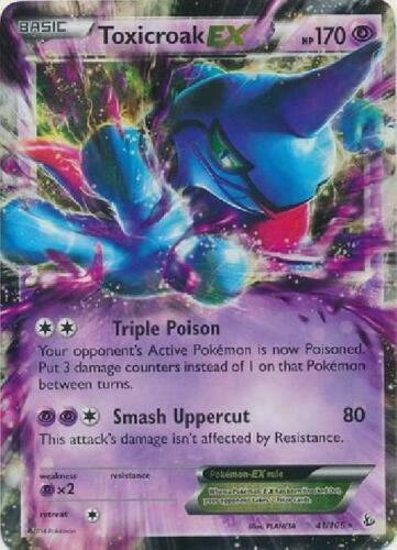 Toxicroak EX #41 Prices | Pokemon Flashfire | Pokemon Cards