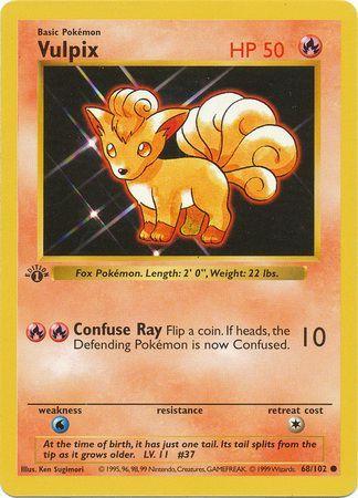 Vulpix [1st Edition] #68 Prices | Pokemon Base Set | Pokemon Cards