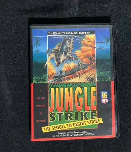 Jungle Strike | Item, Box, and Manual | Sega Genesis