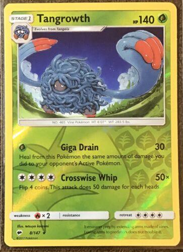 Tangrowth [Reverse Holo] #8 Prices | Pokemon Burning Shadows | Pokemon ...