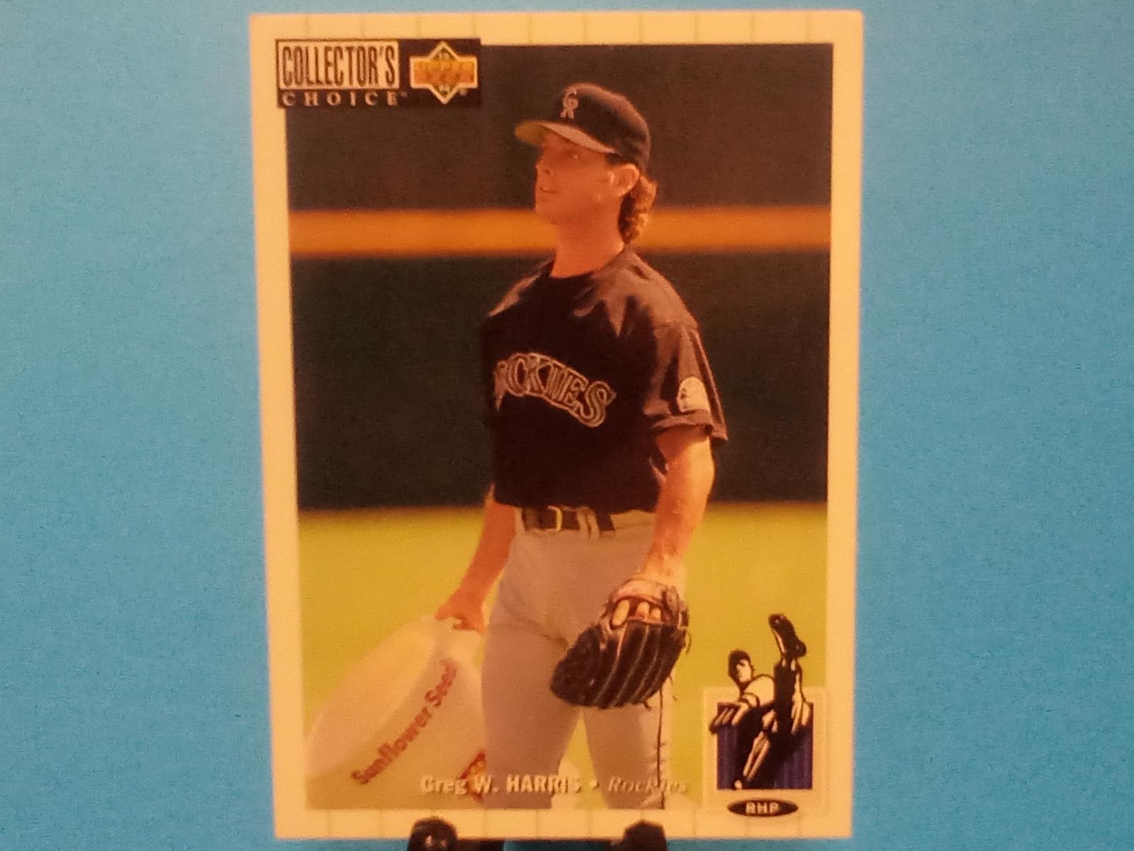 Greg W. Harris | Ungraded | 1994 Collector's Choice