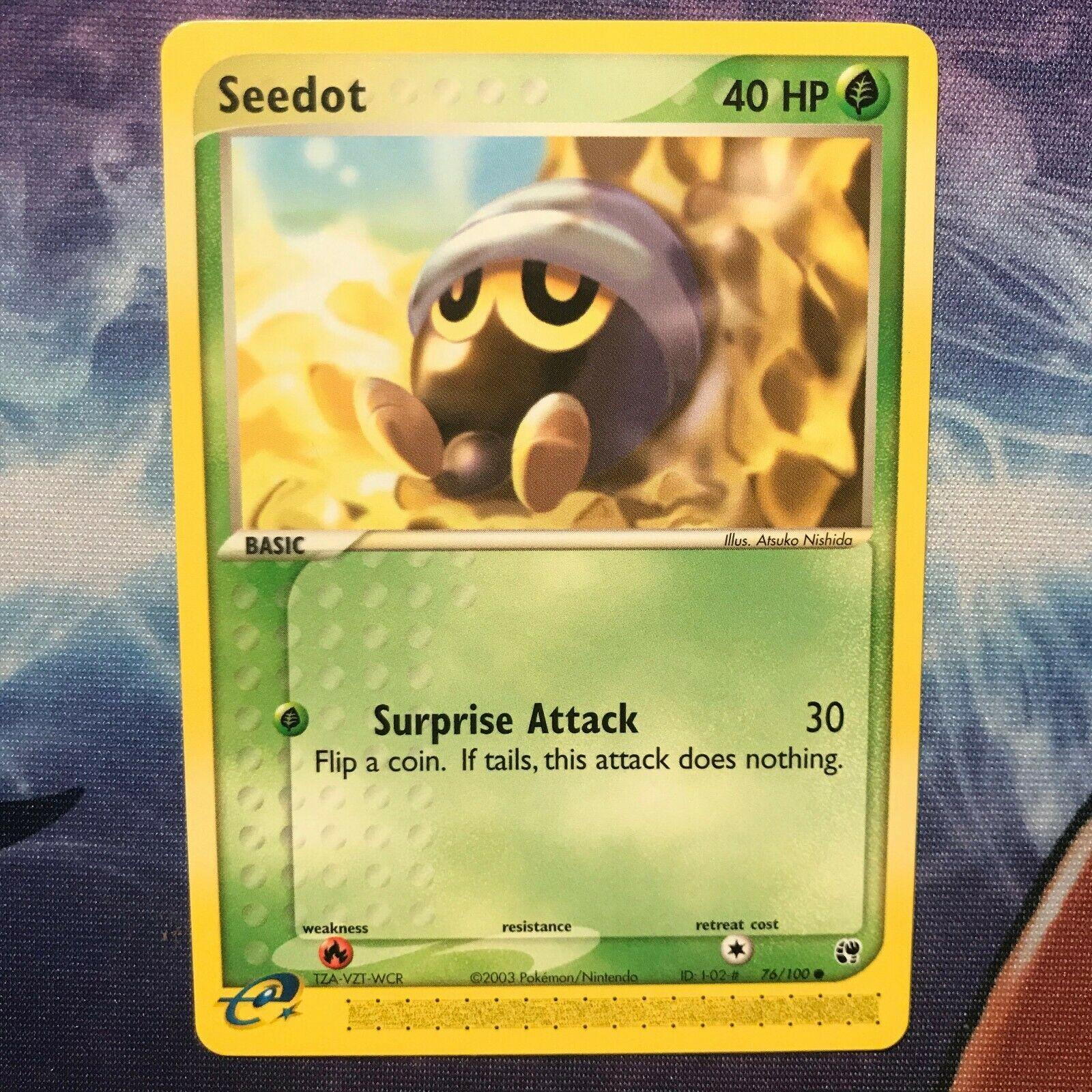 Seedot #76 Prices | Pokemon Sandstorm | Pokemon Cards
