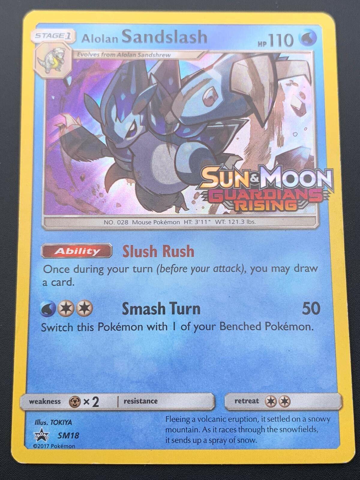 Alolan Sandslash #SM18 Prices | Pokemon Promo | Pokemon Cards