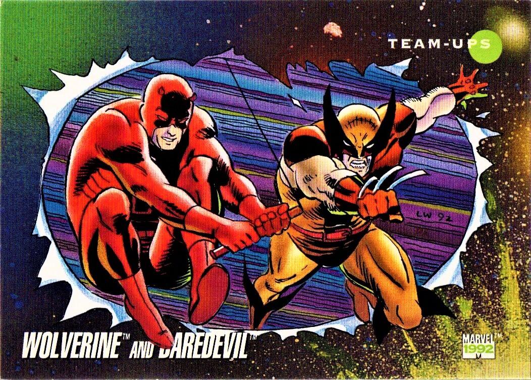 Wolverine and Daredevil #84 Prices | Marvel 1992 Universe | Marvel Cards