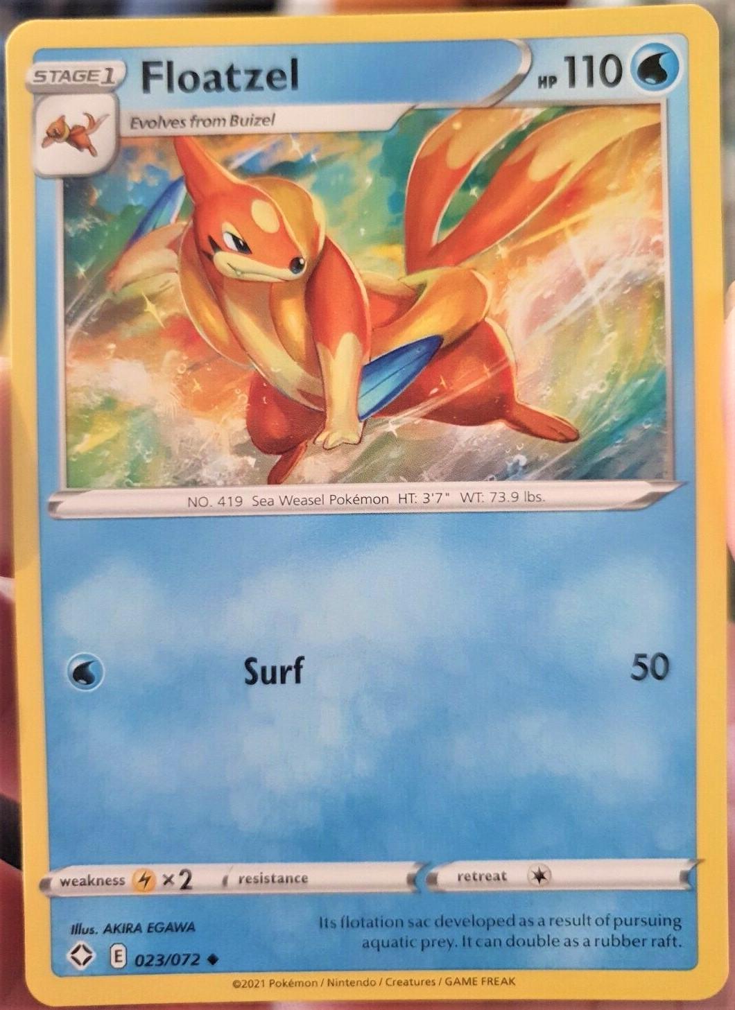 Floatzel #23 Prices | Pokemon Shining Fates | Pokemon Cards