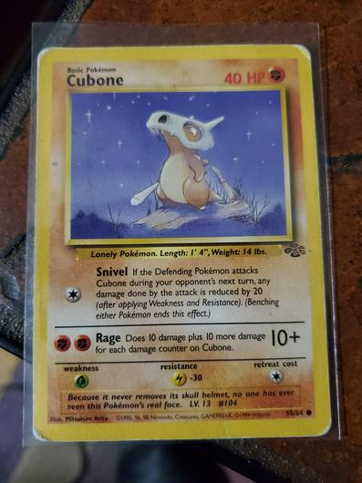 Cubone | Ungraded | Pokemon Jungle