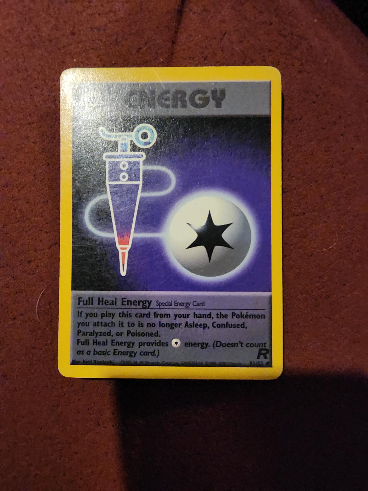 Full Heal Energy | Ungraded | Pokemon Team Rocket
