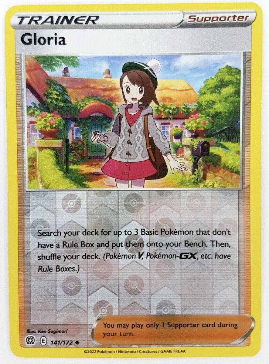 Gloria [Reverse Holo] #141 Prices | Pokemon Brilliant Stars | Pokemon Cards