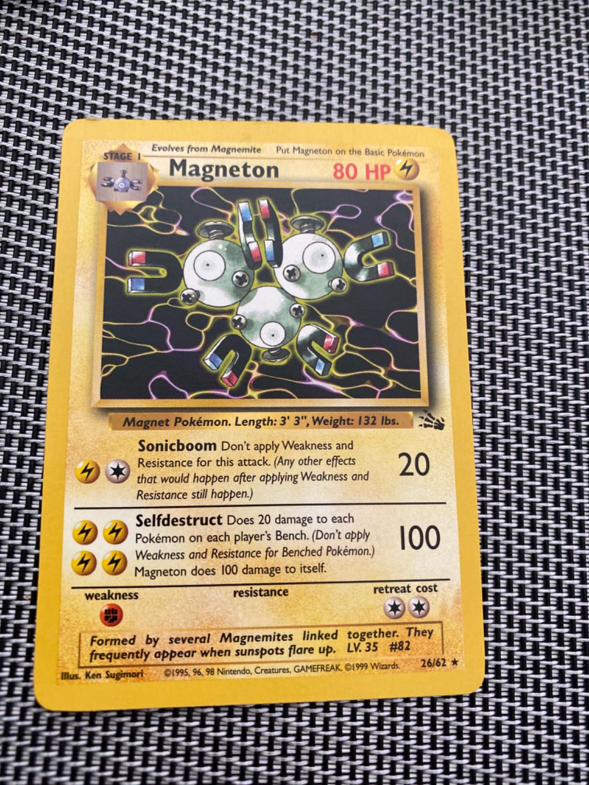 Magneton | Ungraded | Pokemon Fossil