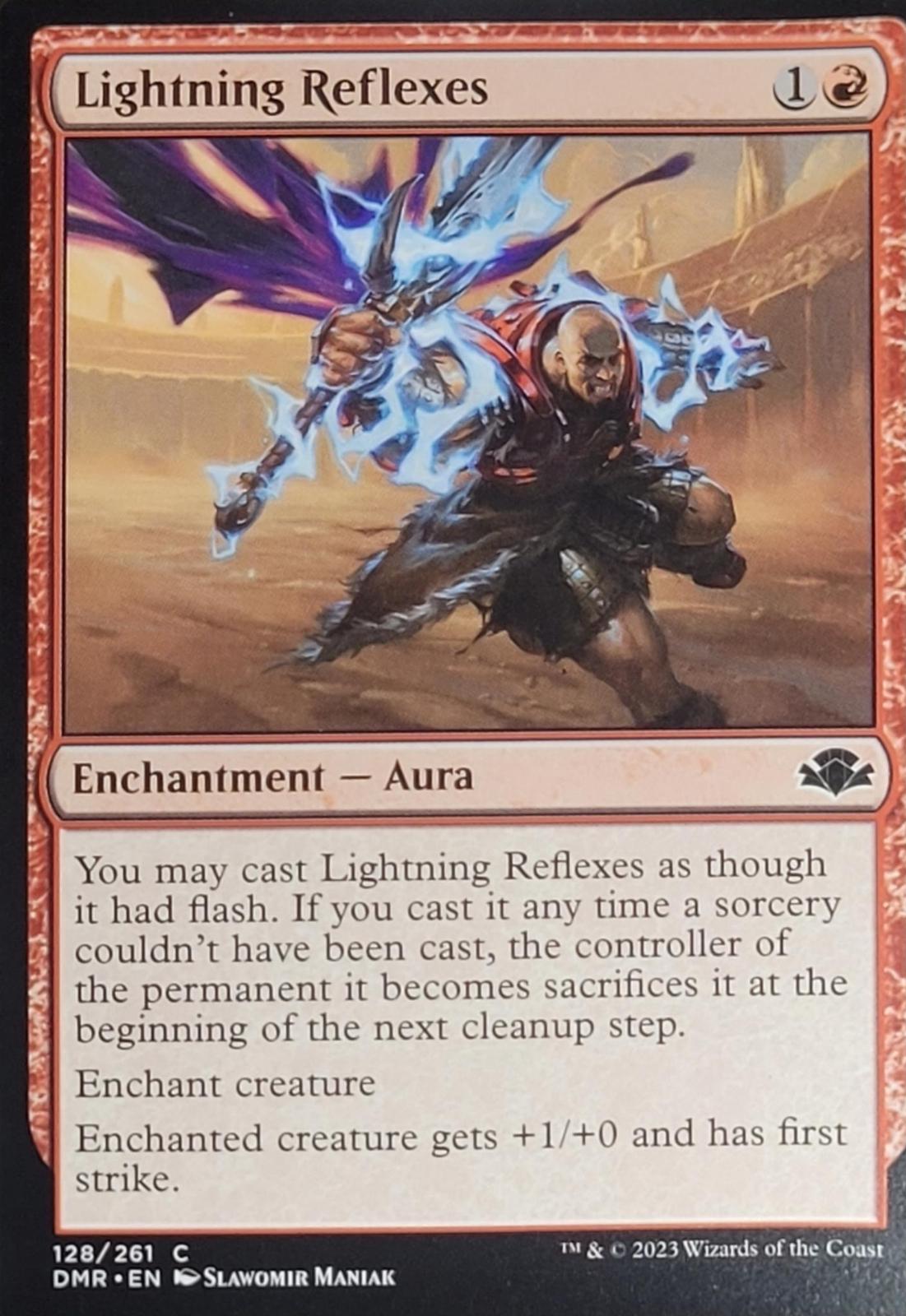 Lightning Reflexes #128 Prices | Magic Dominaria Remastered | Magic Cards