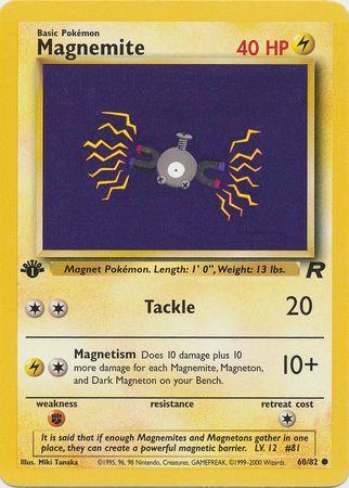 Magnemite [1st Edition] #60 Prices | Pokemon Team Rocket | Pokemon Cards