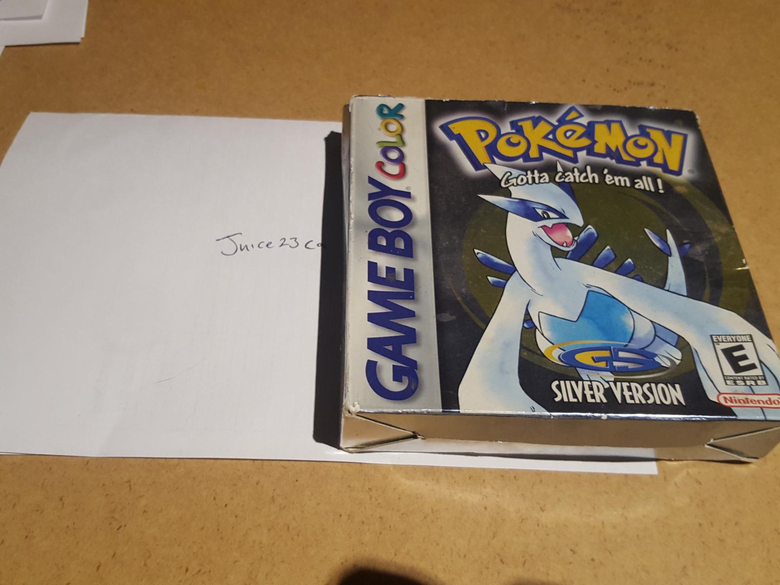 Pokemon Silver | Item, Box, and Manual | GameBoy Color