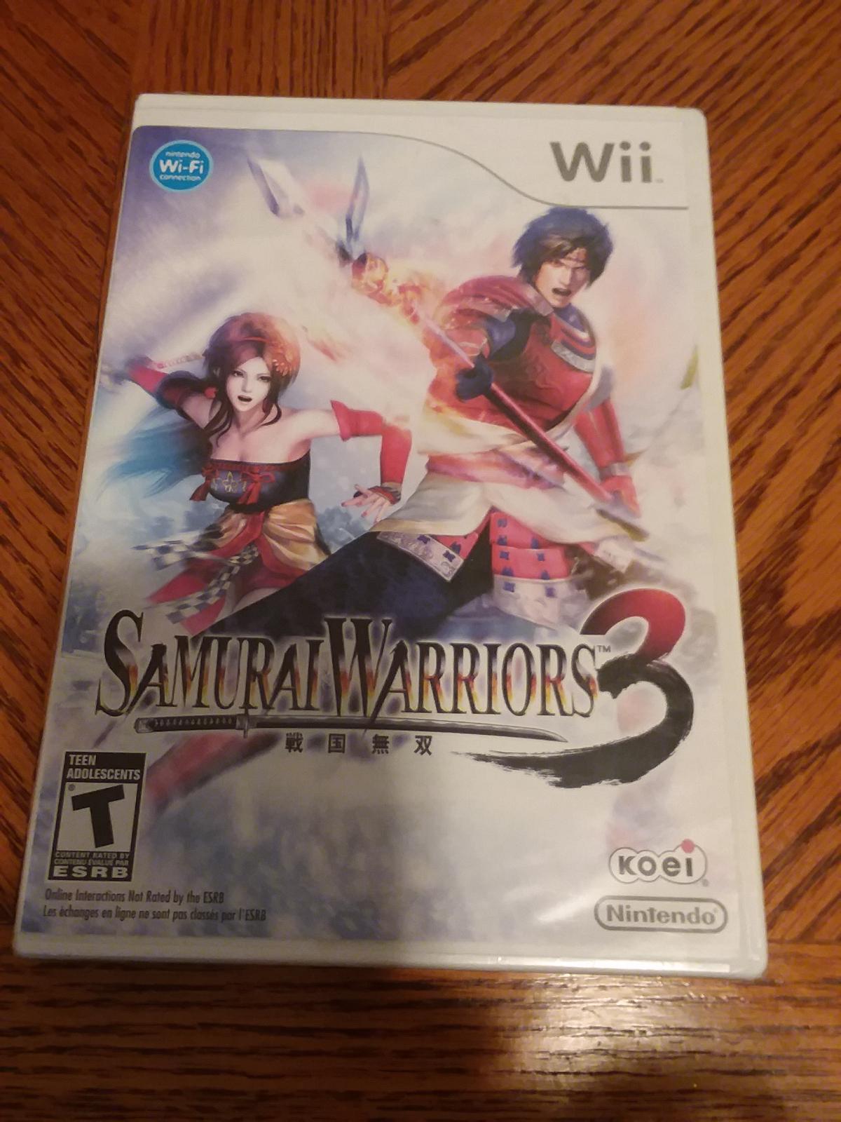 Samurai Warriors 3 | New Item, Box, and Manual | Wii