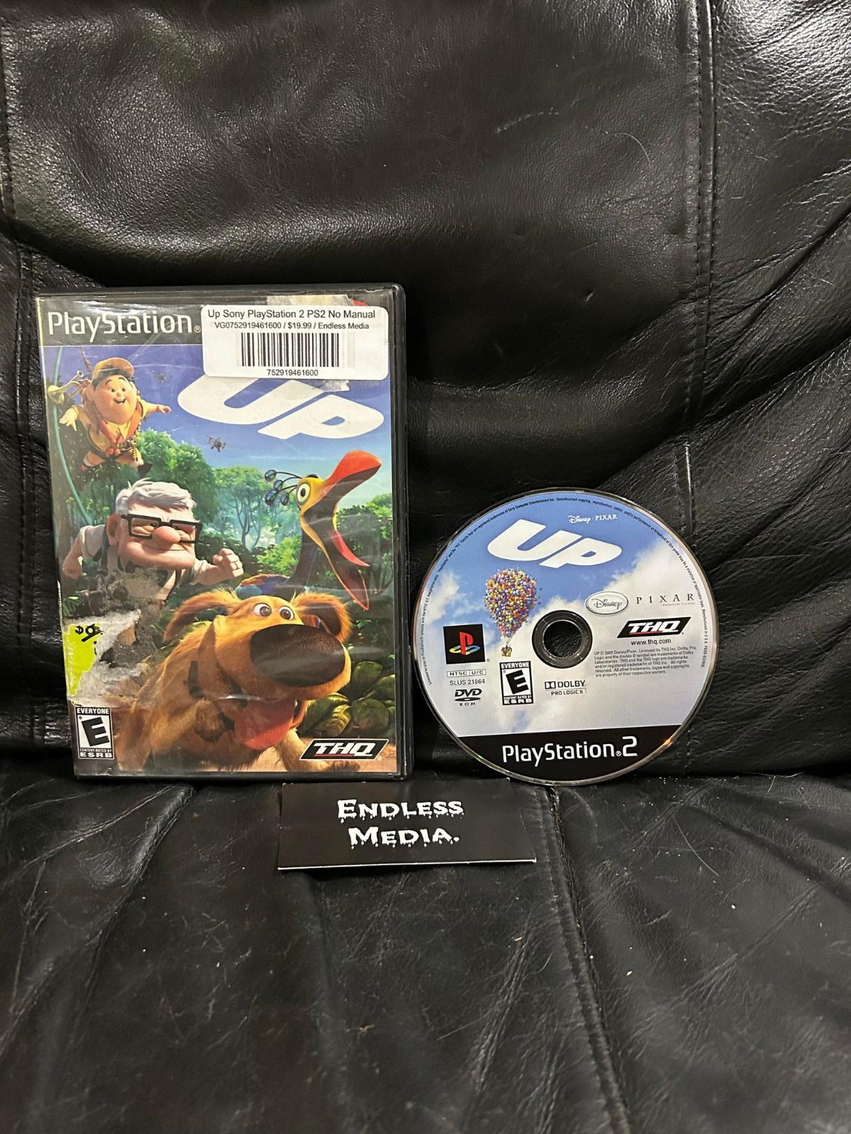 Disney Pixar Up | Item and Box only | Playstation 2