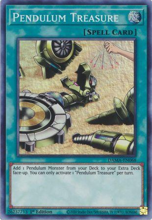 Pendulum Treasure [1st Edition] DAMA-EN068 Prices | YuGiOh Dawn of ...