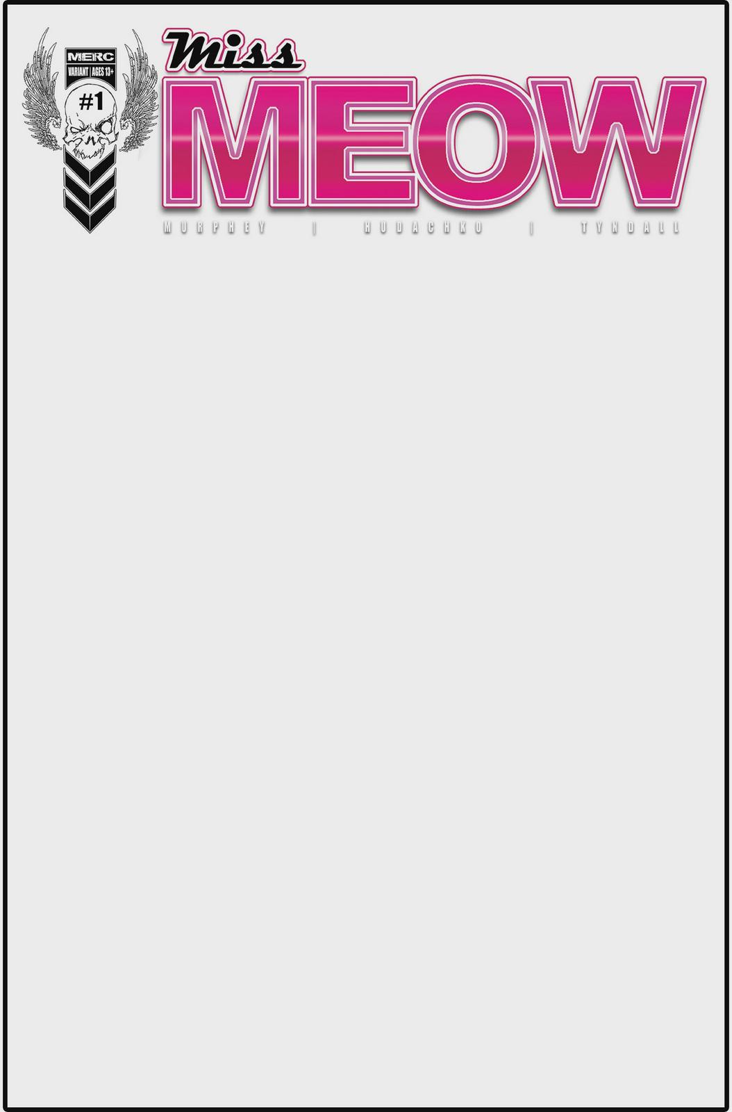 Miss Meow [Sketch Blank] #1 (2020) Prices | Miss Meow Series