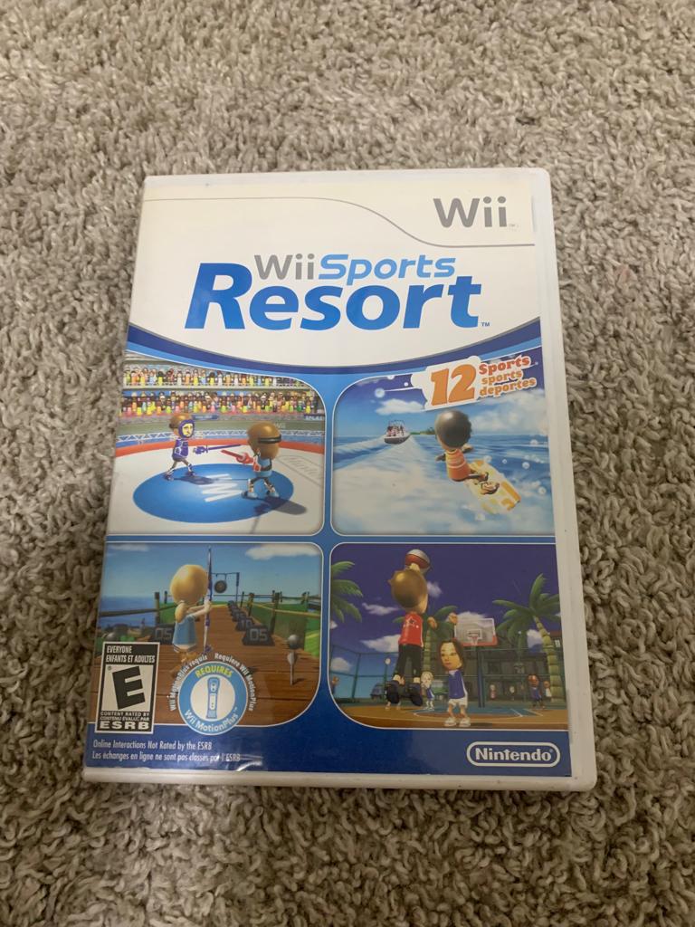 Wii Sports Resort | Item and Box only | Wii
