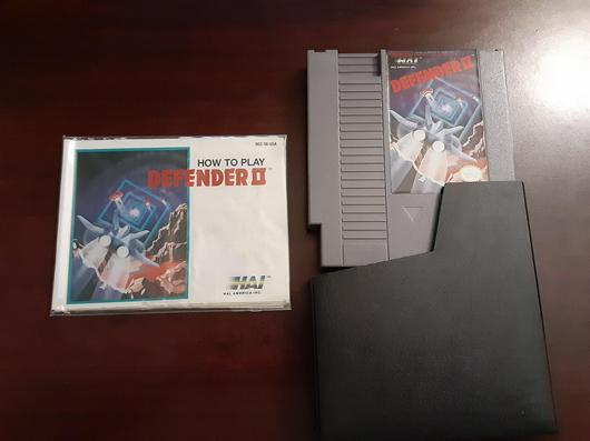 Defender II | Item and Manual only | NES